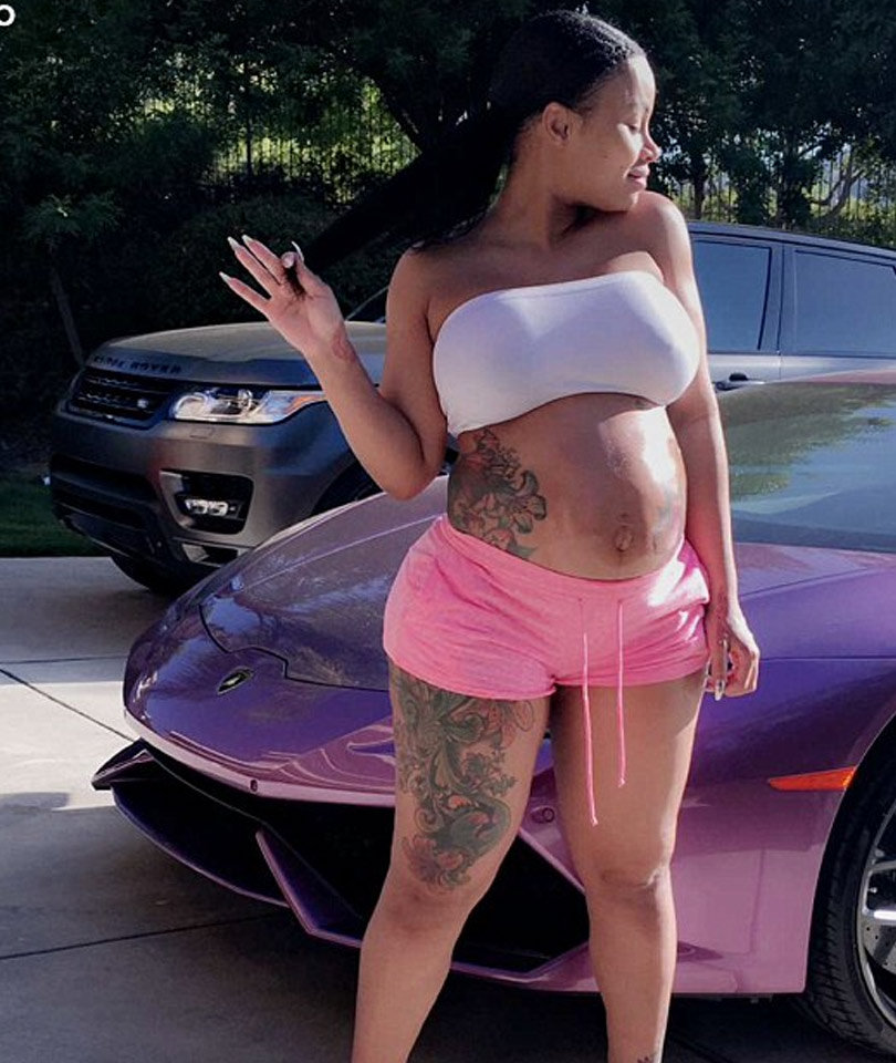 Pregnant Blac Chyna Goes All Natural ... and Kicks Rob Out of the House ... Pregnant Blac Chyna Goes All Natural ... and Kicks Rob Out of the House ...