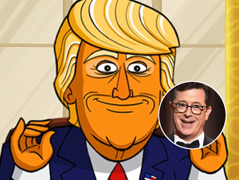 Donald Trump Animated Series from Stephen Colbert Coming to Showtime ...