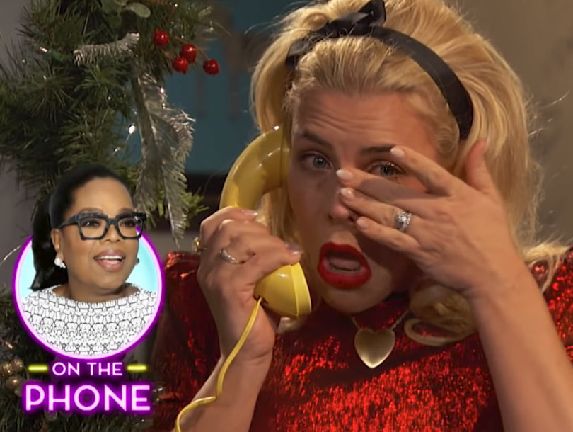 Oprah Winfrey Brings Busy Philipps To Tears On 'Busy Tonight' | toofab.com